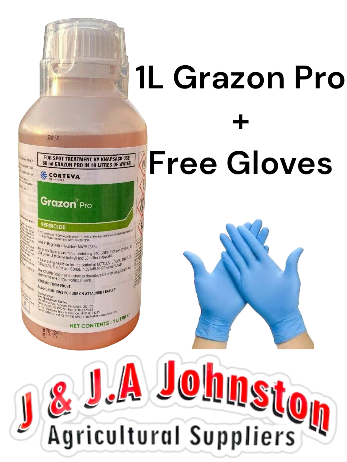 Grazon Pro Weed Killer Docks Nettles Thistles Brambles Safe to Grass ...