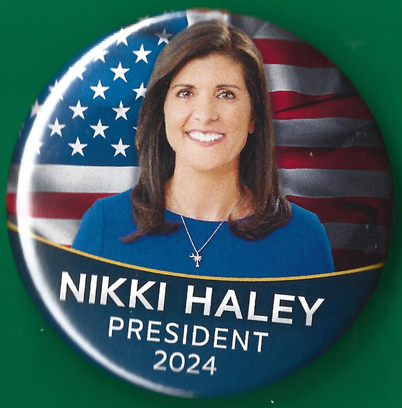 2024 Nikki Haley 2-1/4" / (R)Presidential Hopeful Campaign Button ...