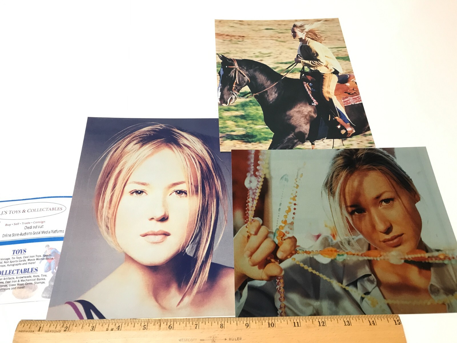 Professional Photographer Hollywood Press Pass Photos of Jewel 8 x 10 ...