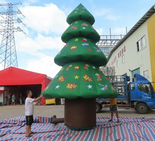 20FT Inflatable Christmas Tree Xmas Holiday Decoration W/Fan In Stock ...