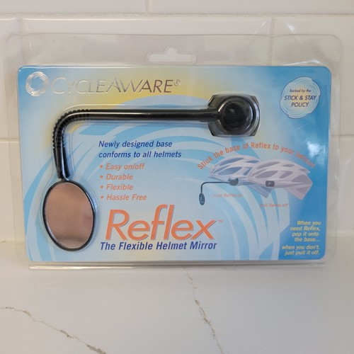 NIP CycleAware Reflex Bicycle Bike Flexible Helmet Mirror | eBay