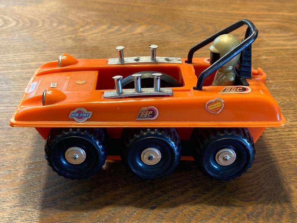 Vintage 1970 Kenner SSP Dune Digger Orange NO Rip Cord | eBay
