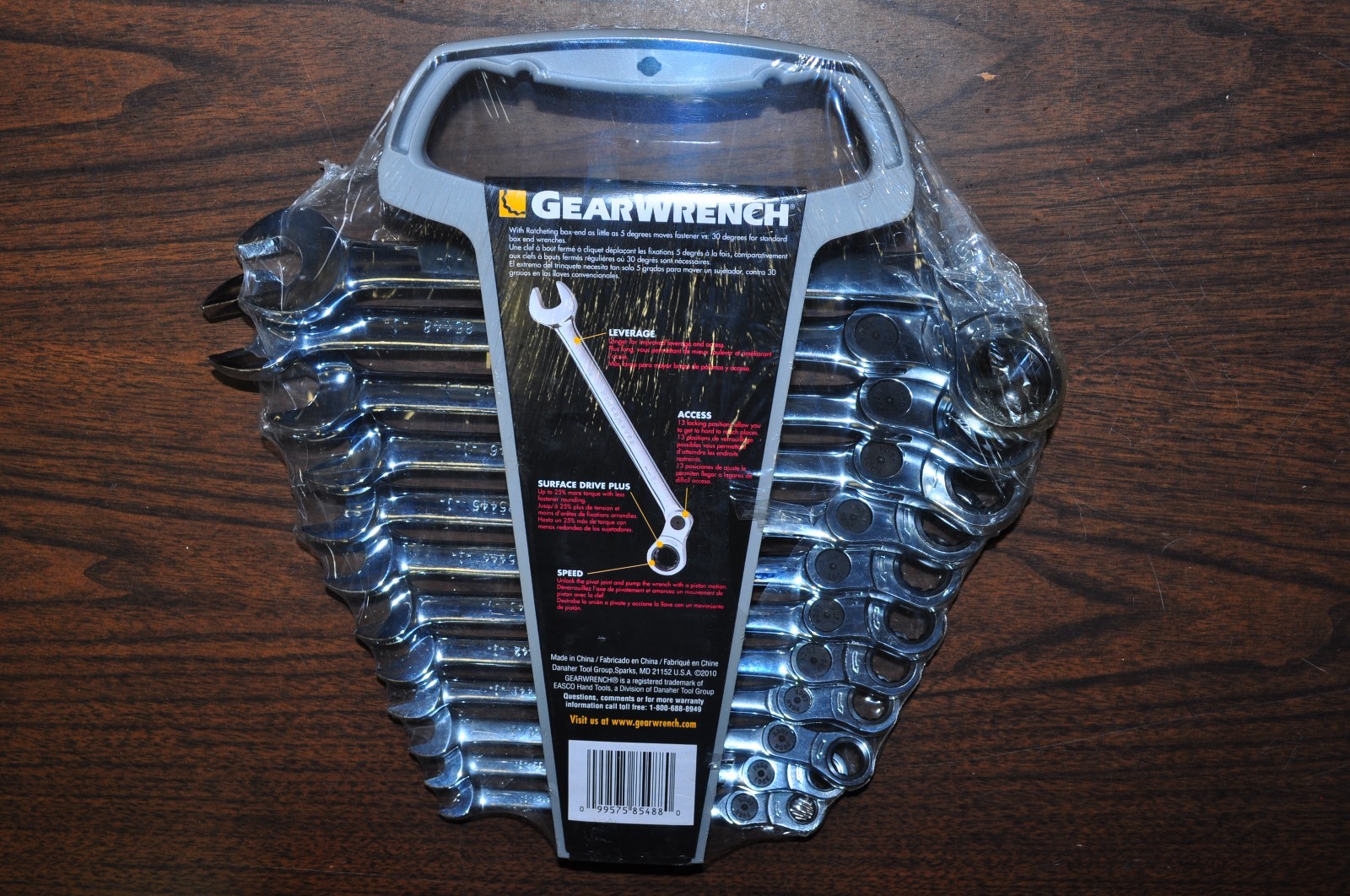 Danaher KD 85488 Gear Wrench Metric Indexing Ratchet Combination ...