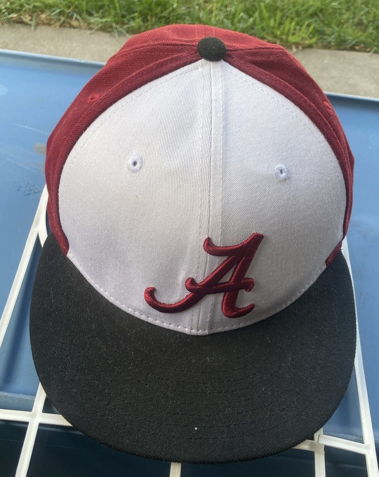 Alabama Crimson Tide Baseball Cap Snapback Two Tone NCAA Men’s Hat Roll ...