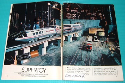 1979 TV ARTICLE / SUPERTRAIN / THE GRANDEST TRAIN SET OF THEM ALL / 4 PAGES | eBay