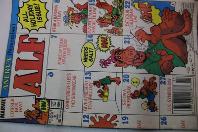ALF #9 1988 Marvel All Holiday Issue F9B | eBay