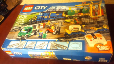 LEGO 60052 City Cargo Train crushed box, pieces are sealed bags (Hard ...
