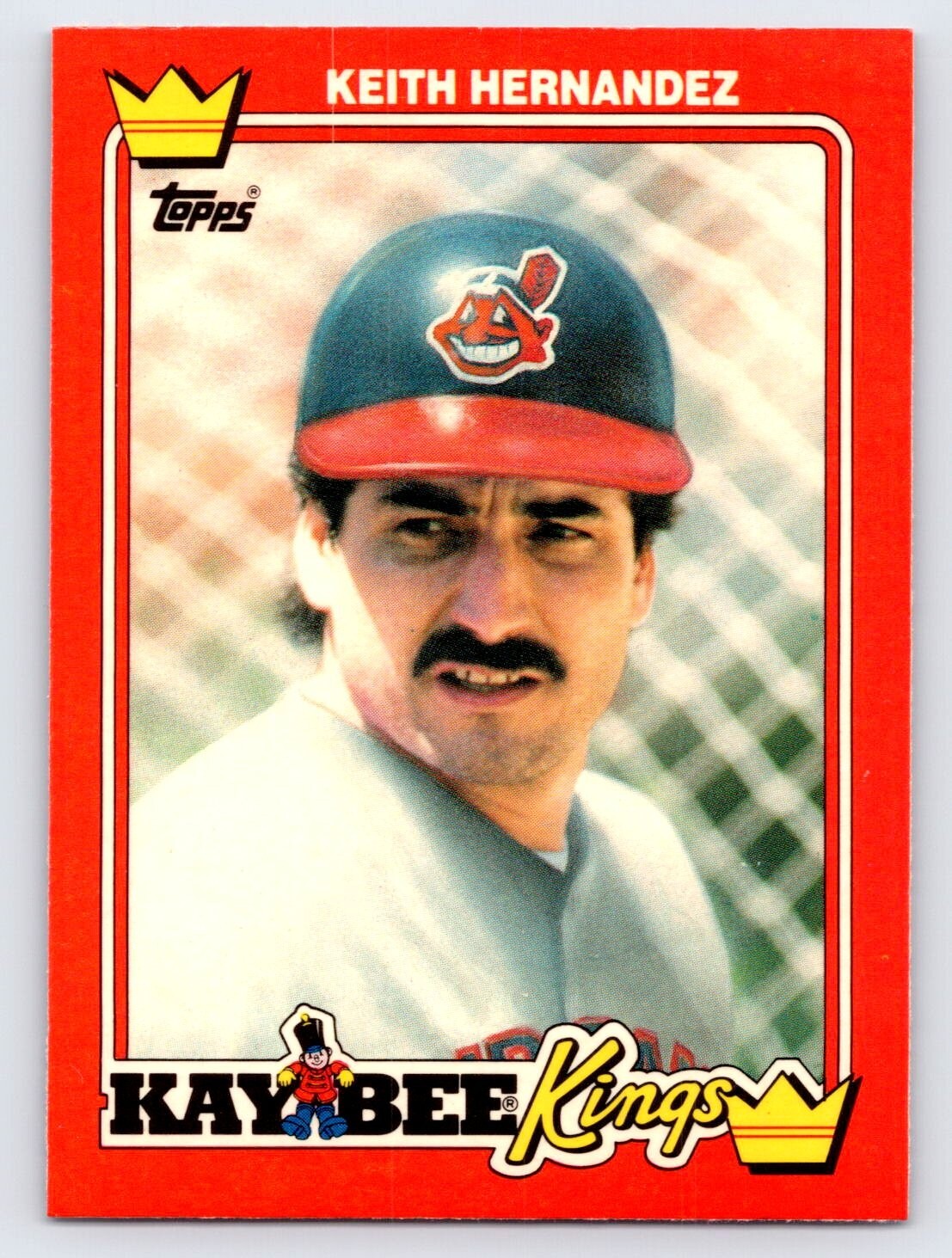 KEITH HERNANDEZ 1990 Topps Kay-Bee Toys Kings #16 Cleveland Indians MLB ...
