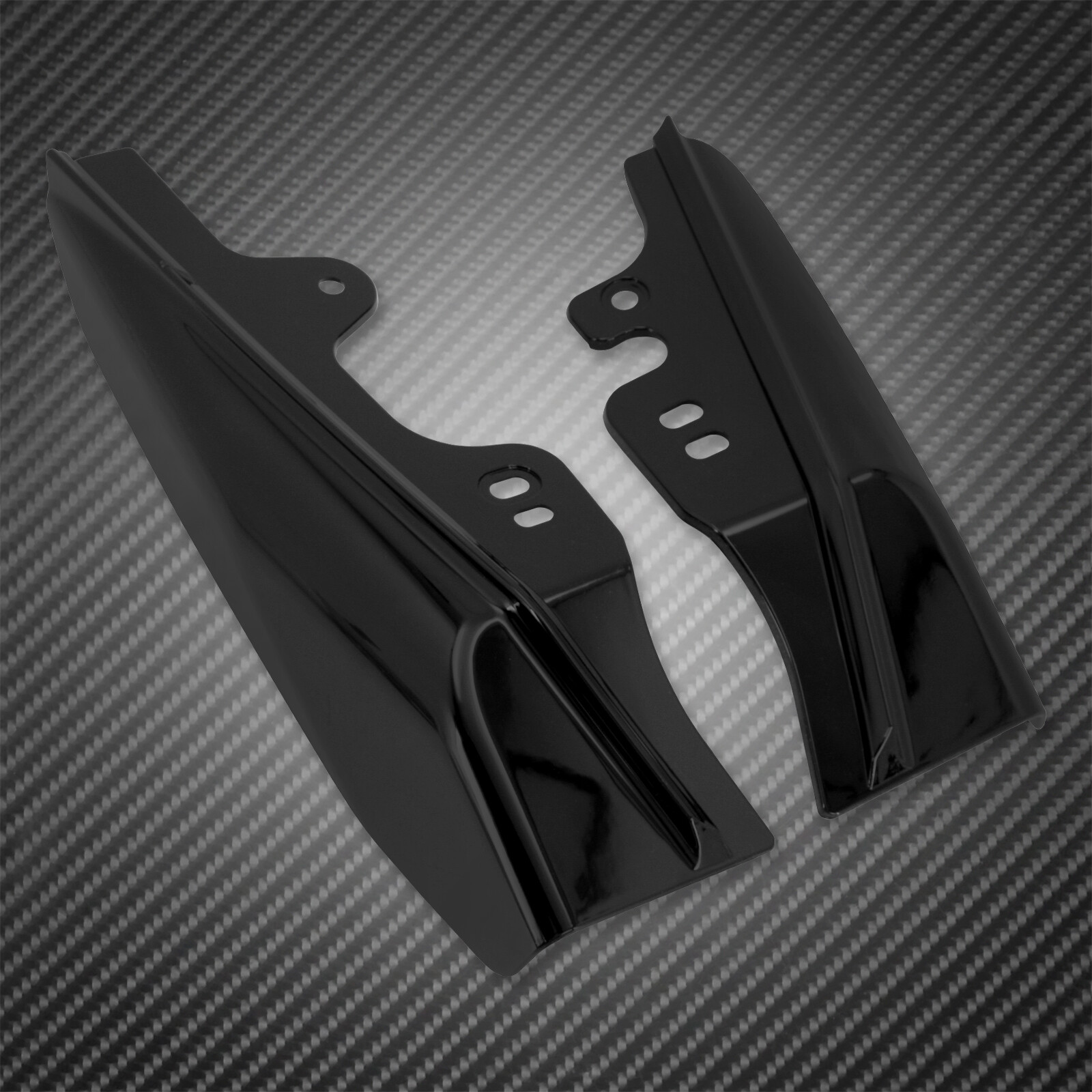 Motorcycle Mid-Frame Air Heat Deflectors Fit For Harley Touring Glide ...