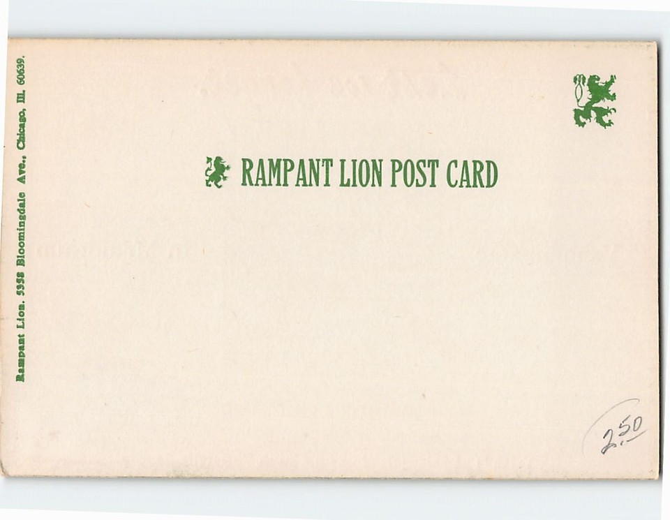 Postcard Commemorative Card for 40th Anniversary of the Destruction of ...