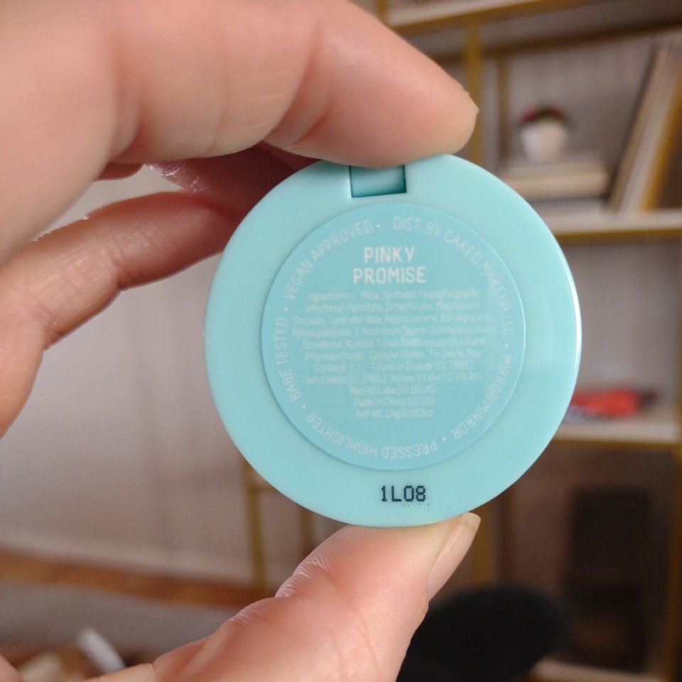 Half Caked Mirror Mirror Pressed Highlighter in PINKY PROMISE 1.8g ...