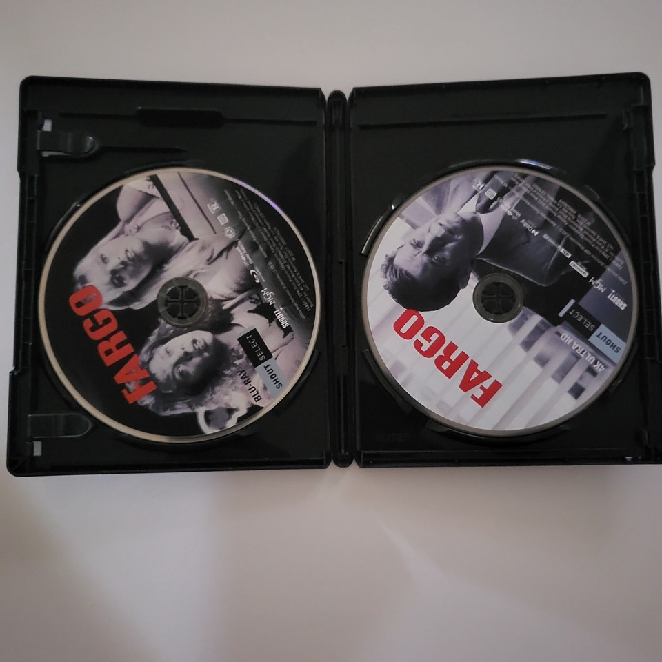Fargo (4K Blu-ray, Blu-ray, No Digital) Media Mail | eBay