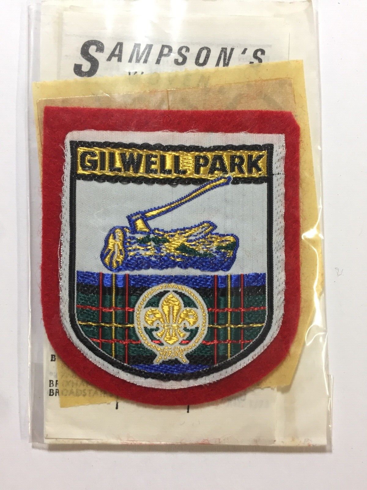 (66) Boy Scouts - Gilwell Park - woven Wood Badge patch | eBay