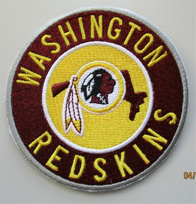 LOT OF (1) NFL WASHINGTON REDSKINS EMBROIDERED PATCH TYPE B ITEM # 65A ...