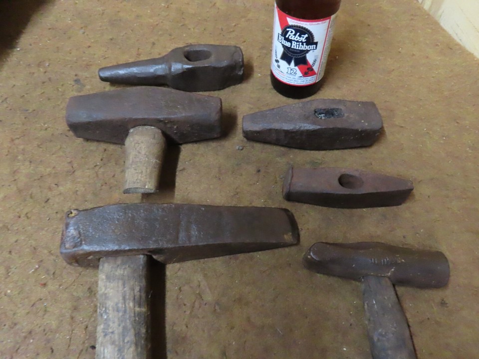 vtg Blacksmith hammer set (6)pcs, ORIGINAL,USA~AVG+🤠🤠🤠BH6.1.25 | eBay