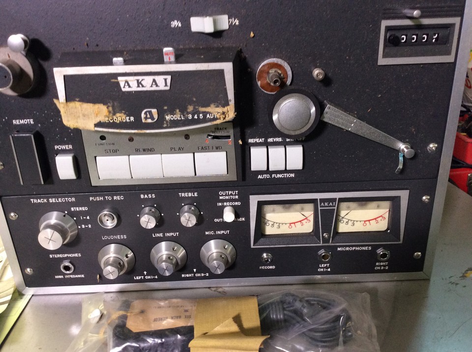 Vintage Akai 345 Reel to Reel Tape Recorder | eBay