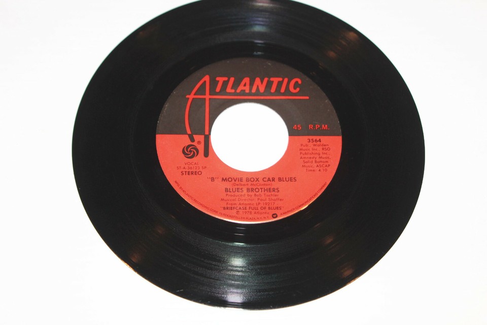 Blues Brothers - Rubber Biscuit / B Movie Box Car Blues - 45 Record 7 ...