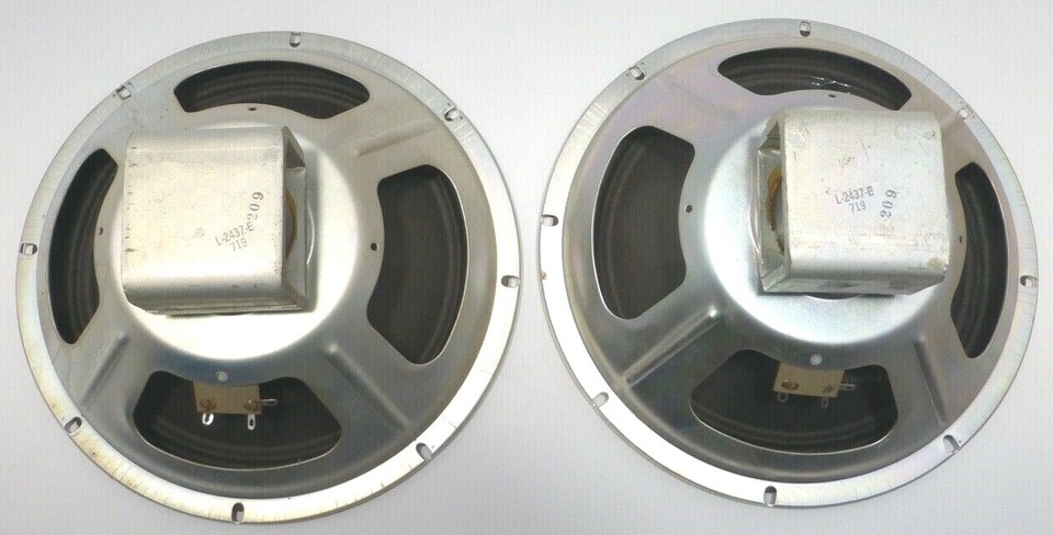 ROWE MM6 JUKEBOX: TWO 10" BASS SPEAKERS - 22 OHMS - l-2437 - Tested ...