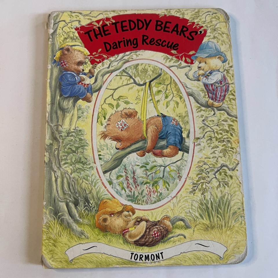 VTG Teddy Bears' Dancing Lesson, Daring Rescue, Birthday Surprise. Lot ...