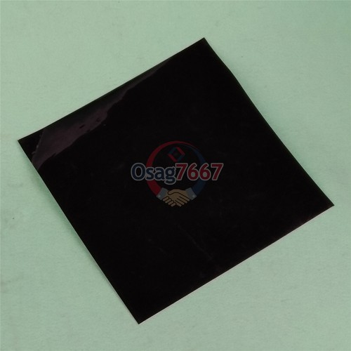 12''X12'' BLACK SILIC1PC RUBBER SHEET SELF ADHESIVE HIGH TEMP PLATE MAT ...
