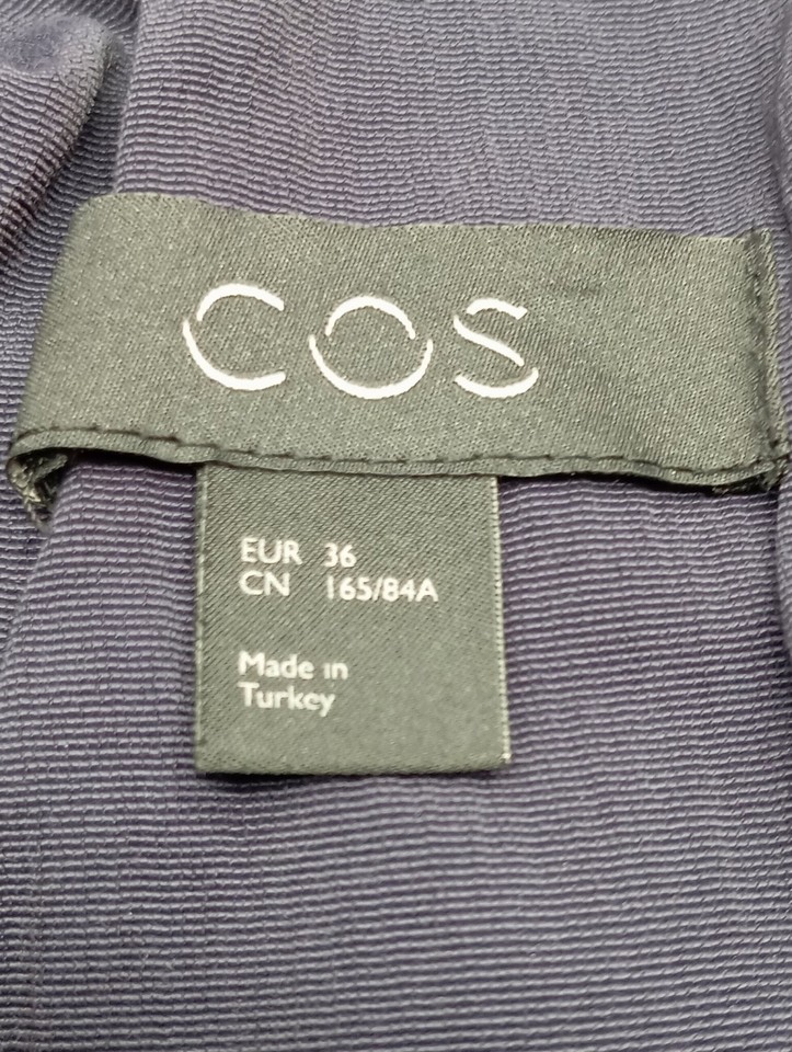 COS Robe tube Dames Robe T EU 36 bleu style décontracté | eBay