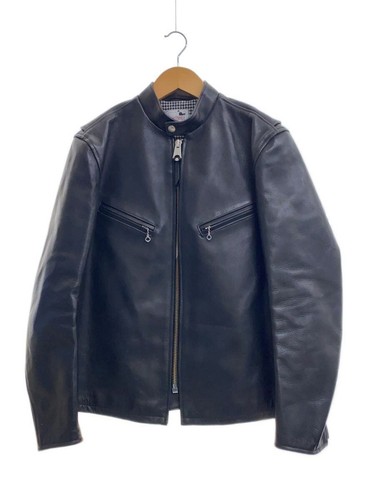 GLADHAND & CO. Riders Jacket Single M Cowhide BLK Plain Used | eBay