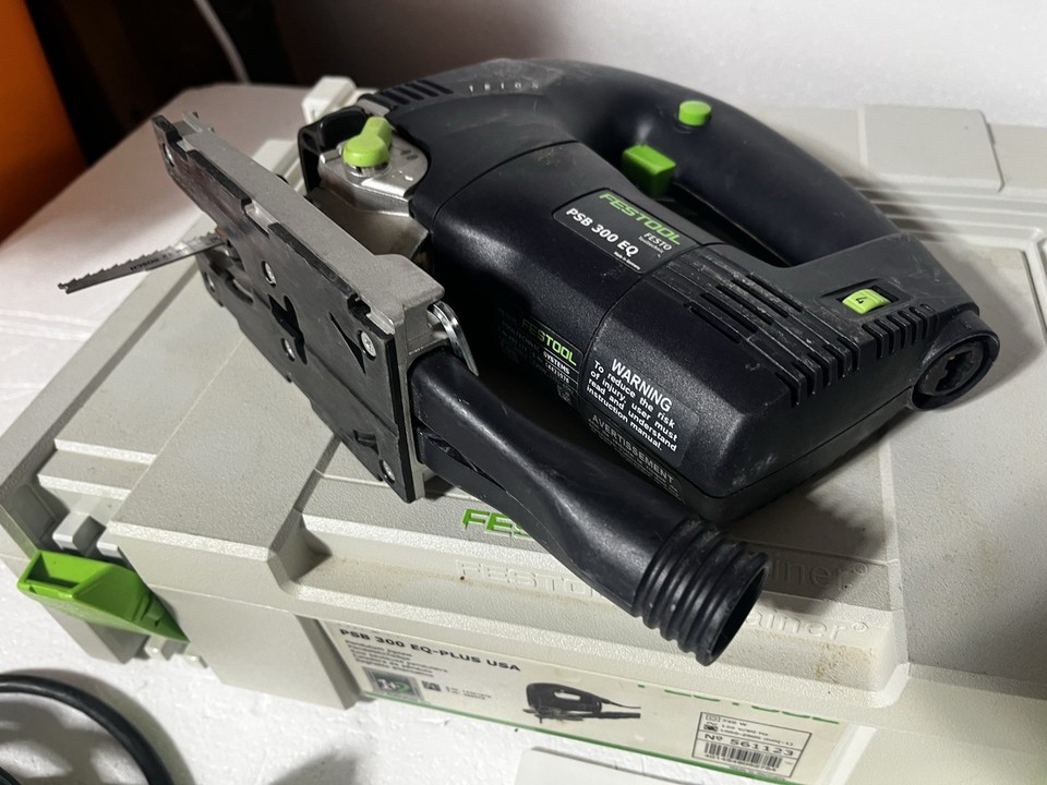 FESTOOL Trion PSB 300 EQ-Plus USA Jigsaw w/Systainer Case Made In ...