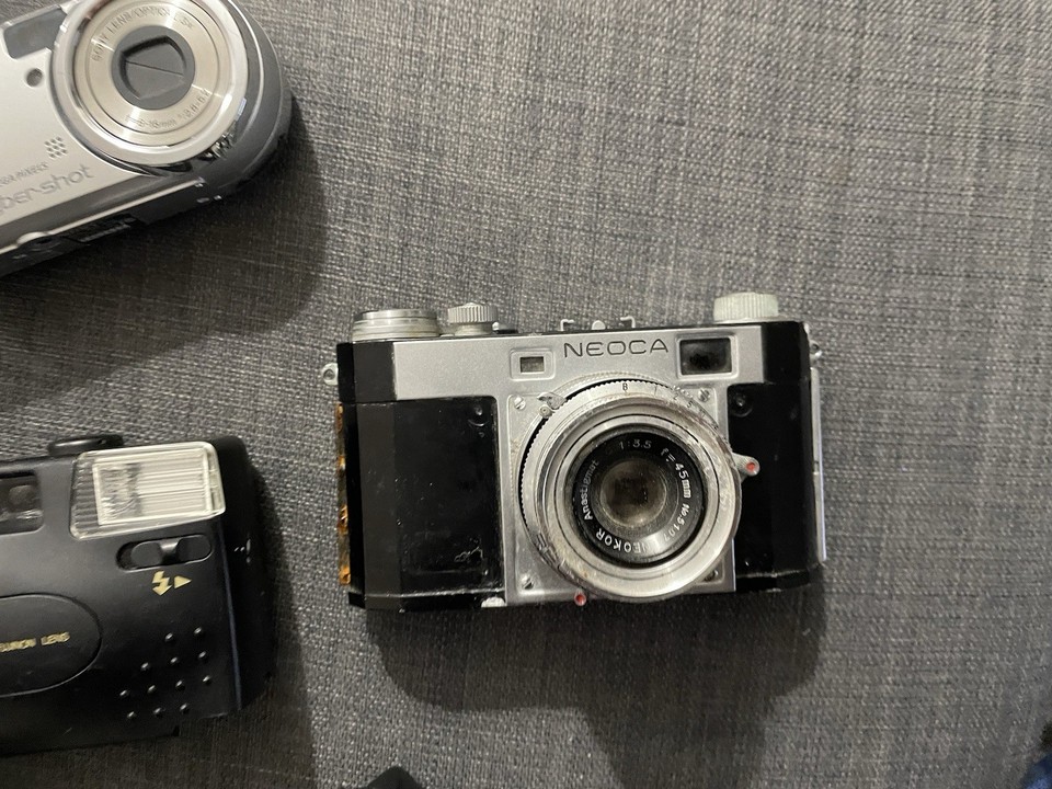 Lot Of Vintage Cameras Untested For Parts Or Repair Props Decor | eBay