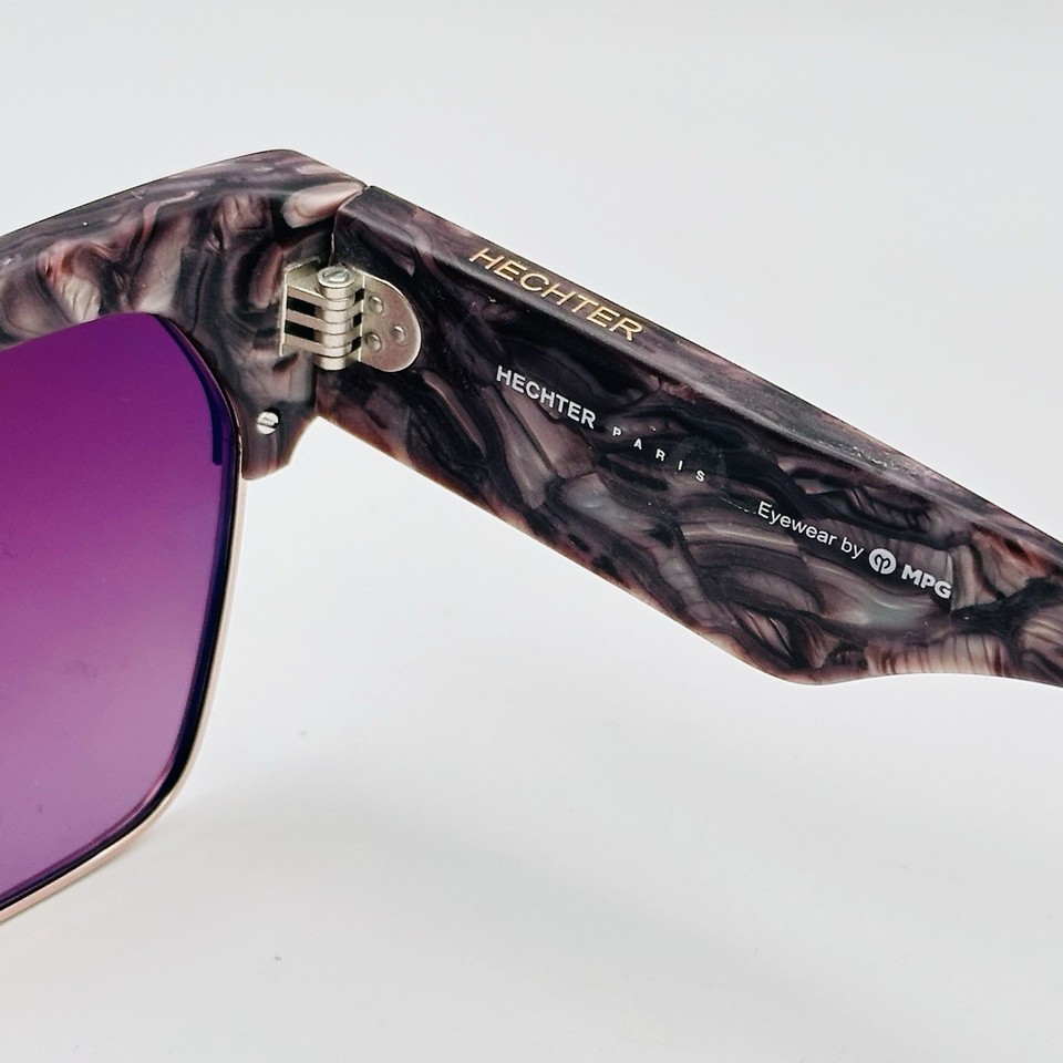 Daniel Hechter Sunglasses Ladies Angular Purple Model HESP006-1 New | eBay
