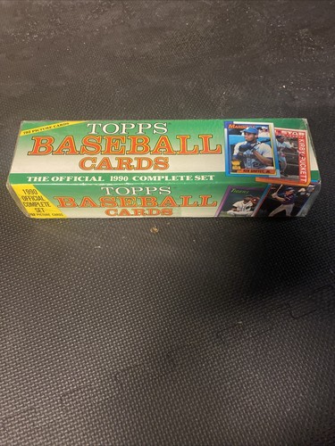 1990 Topps Baseball Complete Set Factory Sealed Box 792 Cards | eBay