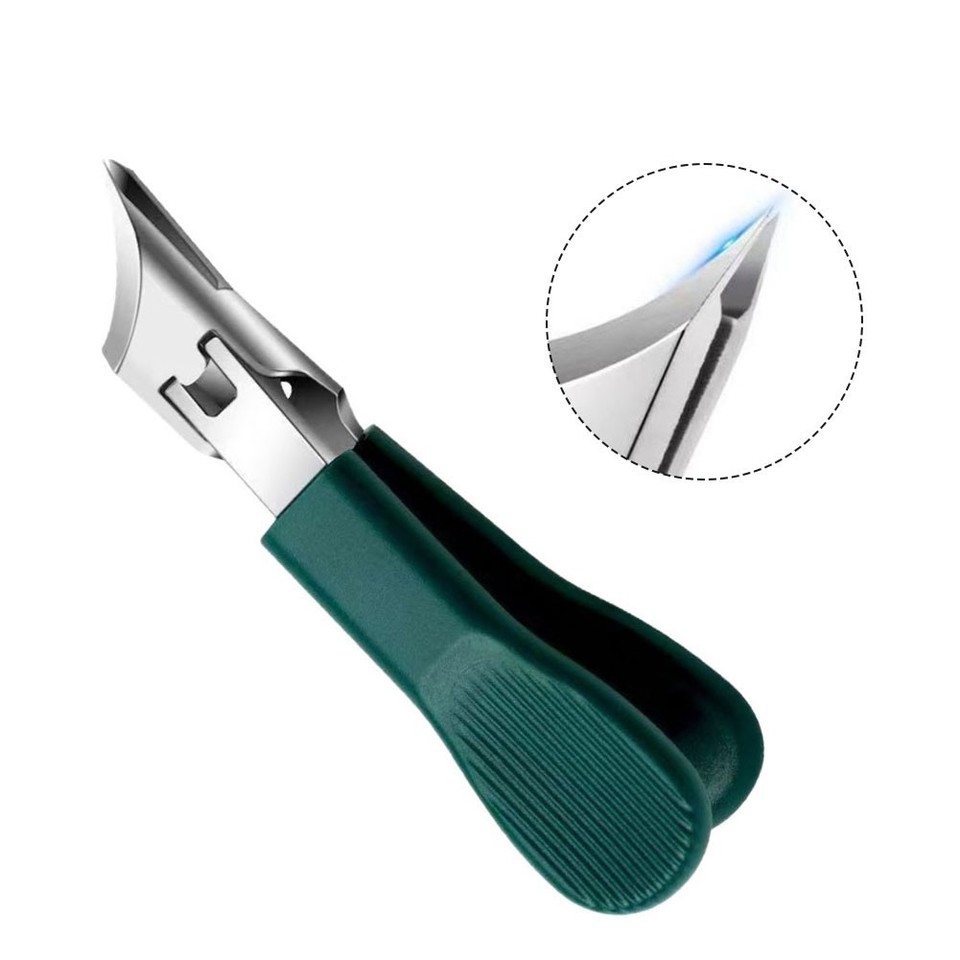 Anti Splash Slant Edge Nail Tool Stainless Steel Toenail Trimmer Beak ...
