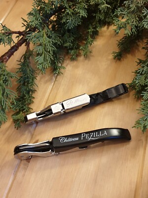 ♥ TIRE BOUCHON SOMMELIER NOIR DÉCAPSULEUR CHÂTEAU PEZILLA PULLTAP'S NEUF ♥ | eBay