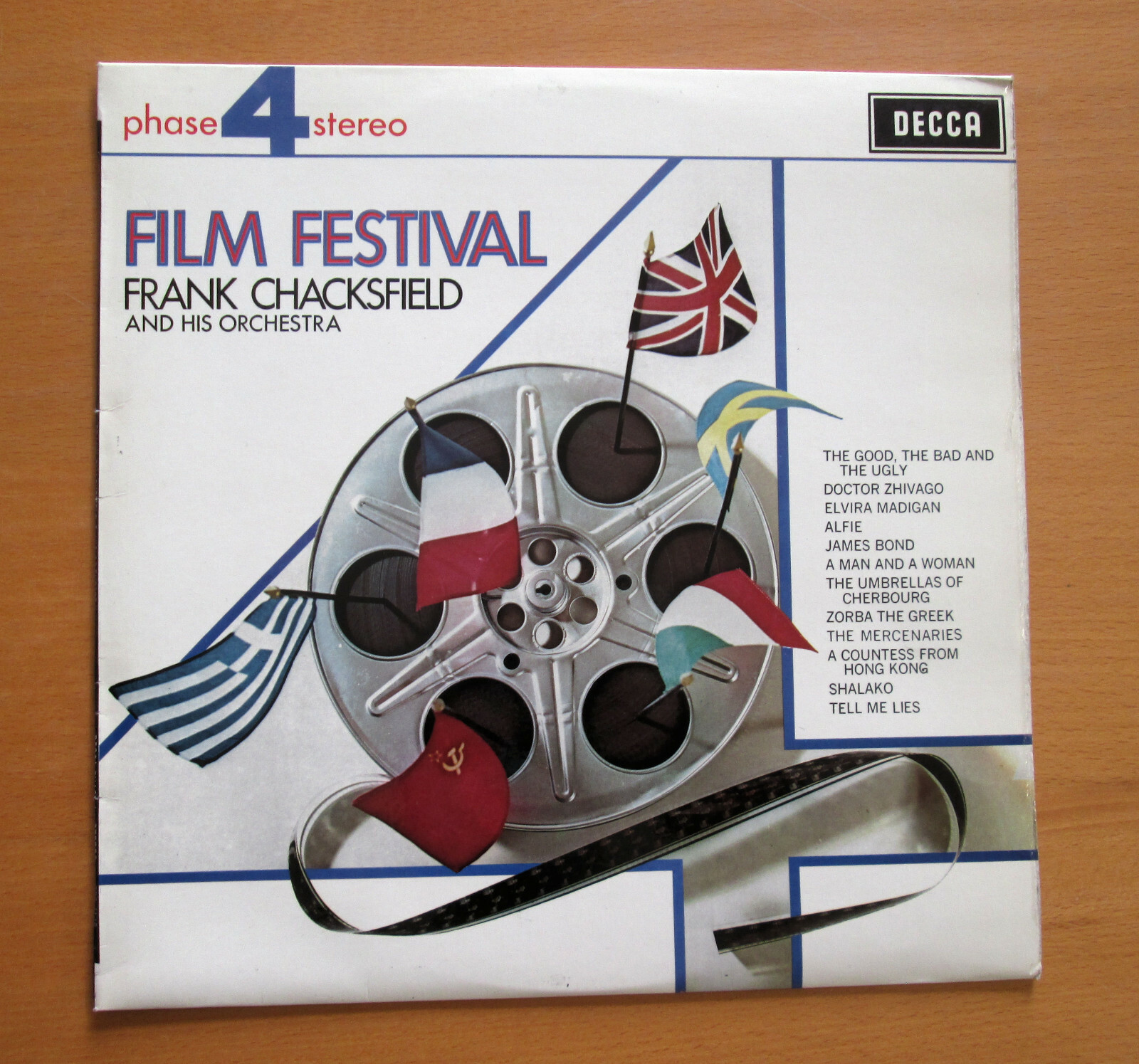 PFS 4148 Film Festival Frank Chacksfield & His Orchestra NM Decca Phase ...