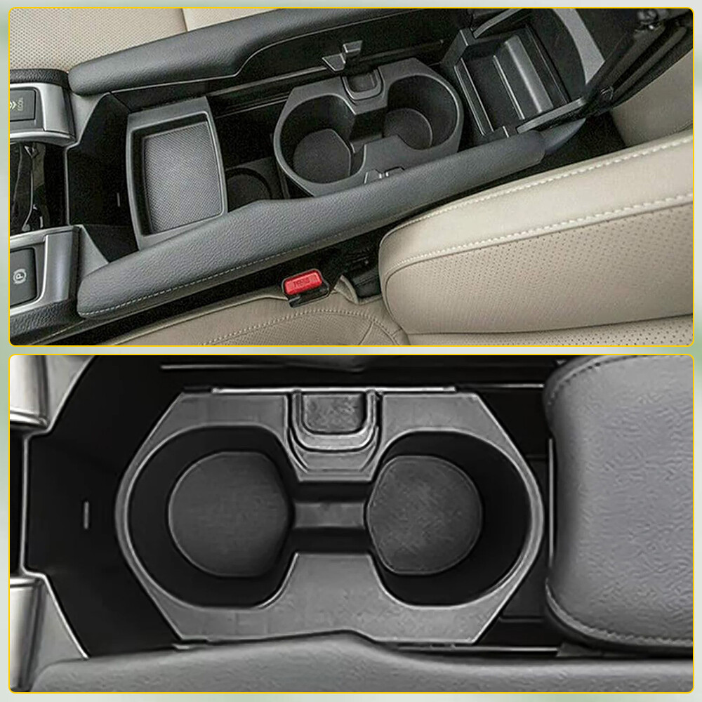 Center Console Tray Cup Holder Bezel for Honda Civic 2016-2021/Insight ...