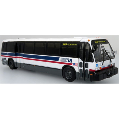 Iconic Replicas 1:87 Scale TMC RTS Chicago transit buses CTA | eBay
