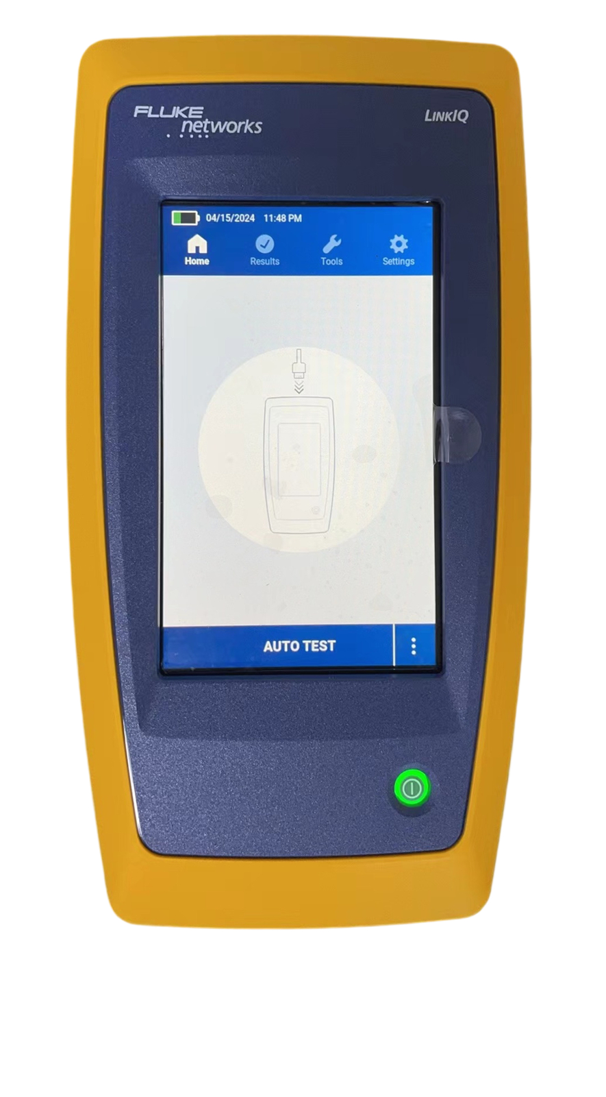 Fluke Networks LIQ-100 LinkIQ Cable + Network Tester, Gray