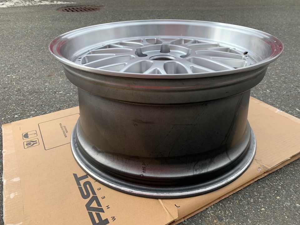 PAIR of BMW Front/Rear 19X8.5/9.5 BBS LM replica rims in showroom ...