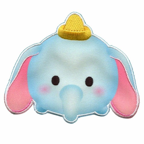 Disney Dumbo Tsum Tsum Embroidered Applique Iron On Patch 70659964589 ...