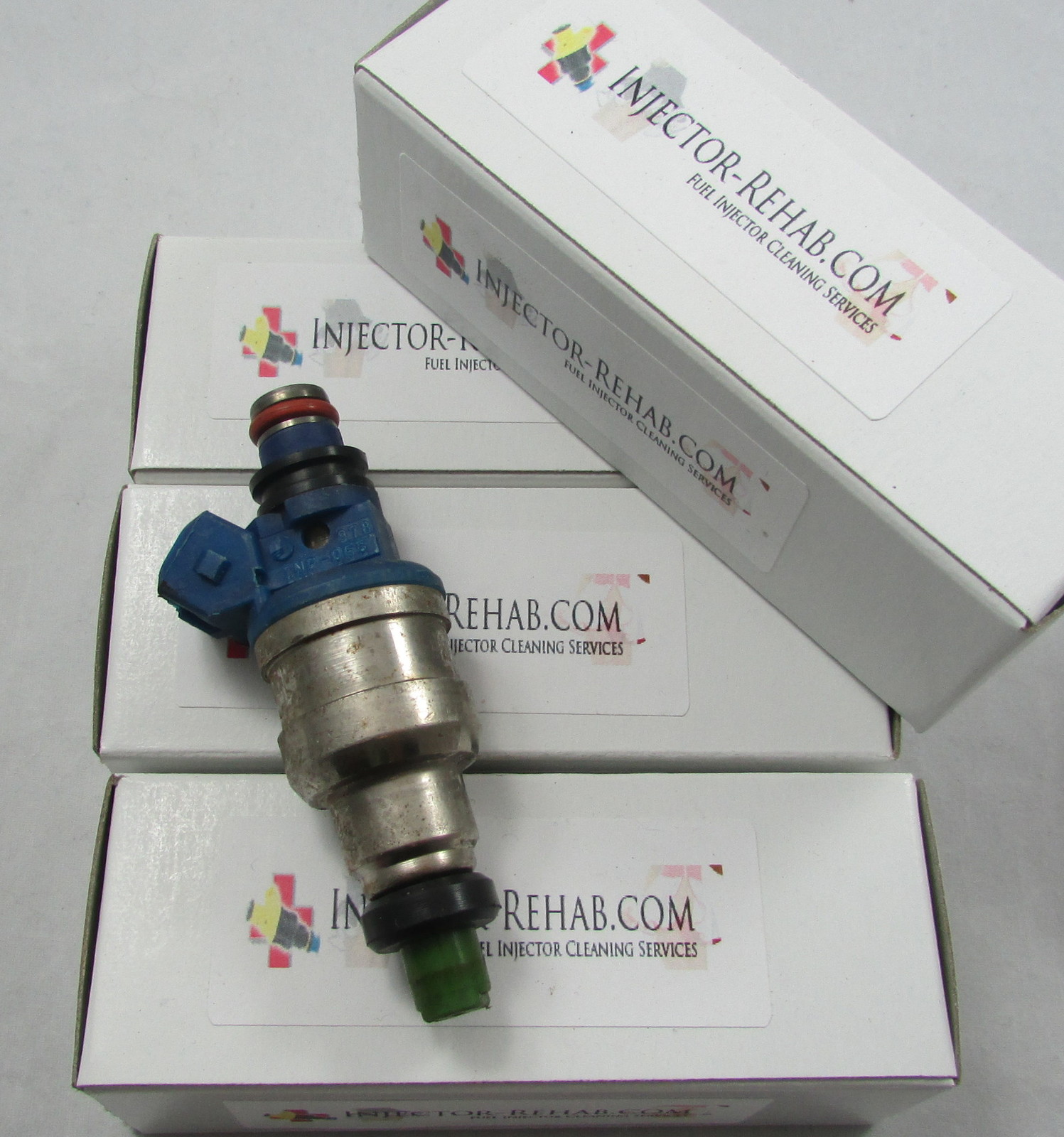 *Cleaned & Flow Tested* Fuel Injector Set (4) 2.4 INP-065 Galant ...