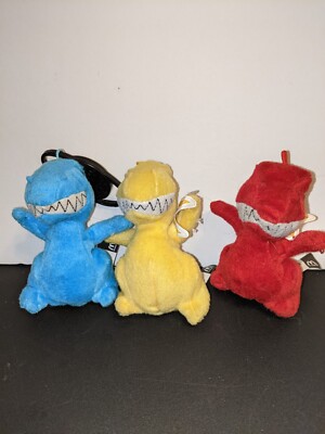 Neopets Blue Yellow And Red Grarrl 4" Plush Stuffed Animals | eBay