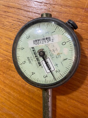 FEDERAL Dial Indicator Miracle Movement - No. C21- .0001" Range - NICE ...