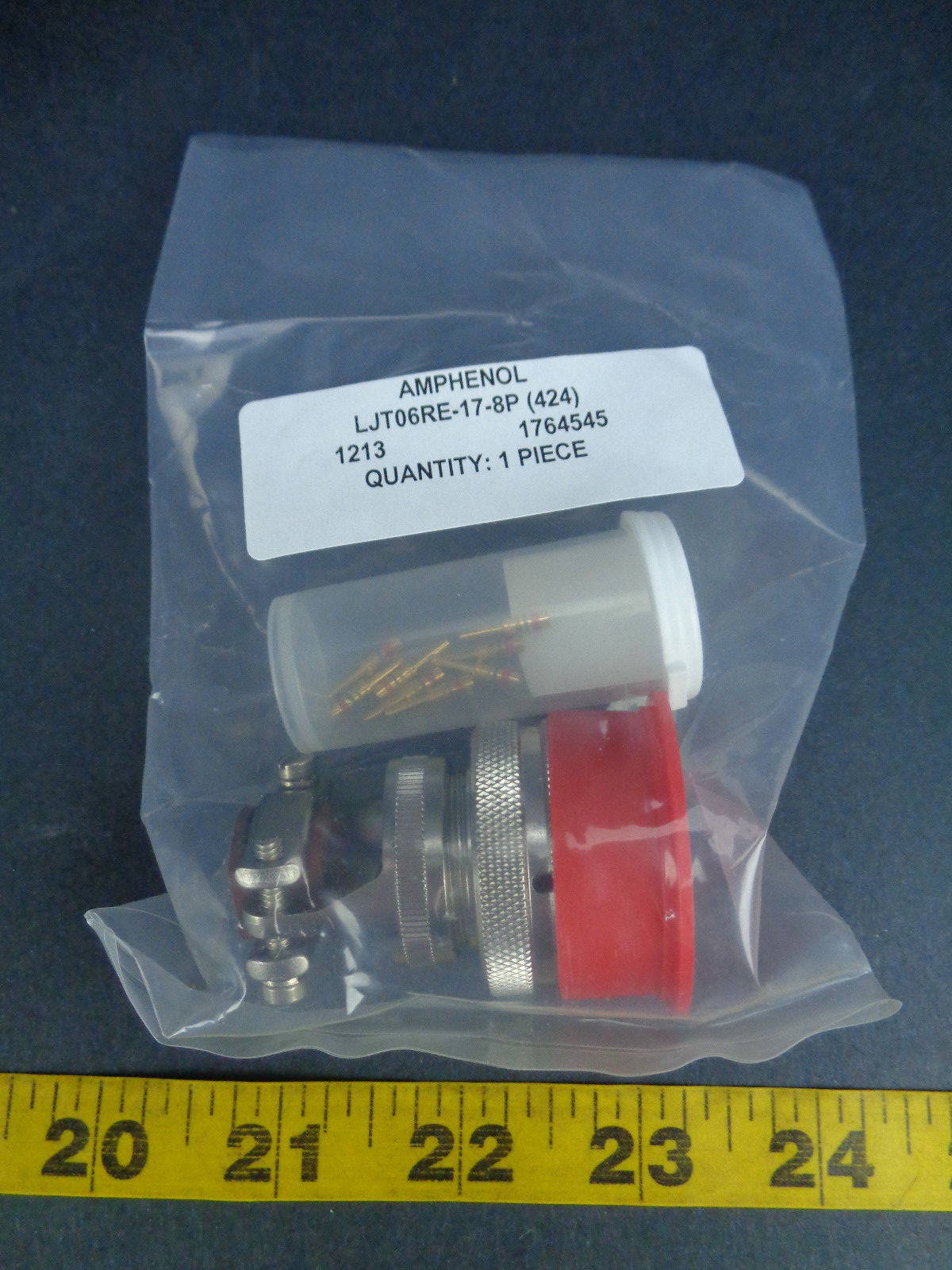 New Amphenol Electrical Straight Plug Connector LJT06RE-17-8P (424) SKU ...