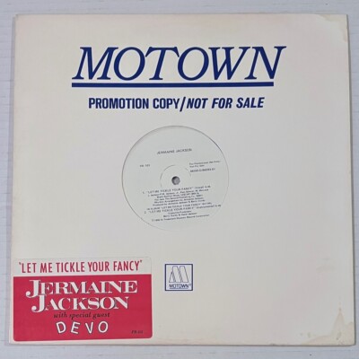 JERMAINE JACKSON + DEVO Let Me Tickle Your Fancy 1982 US PROMO 12" RICK JAMES | eBay