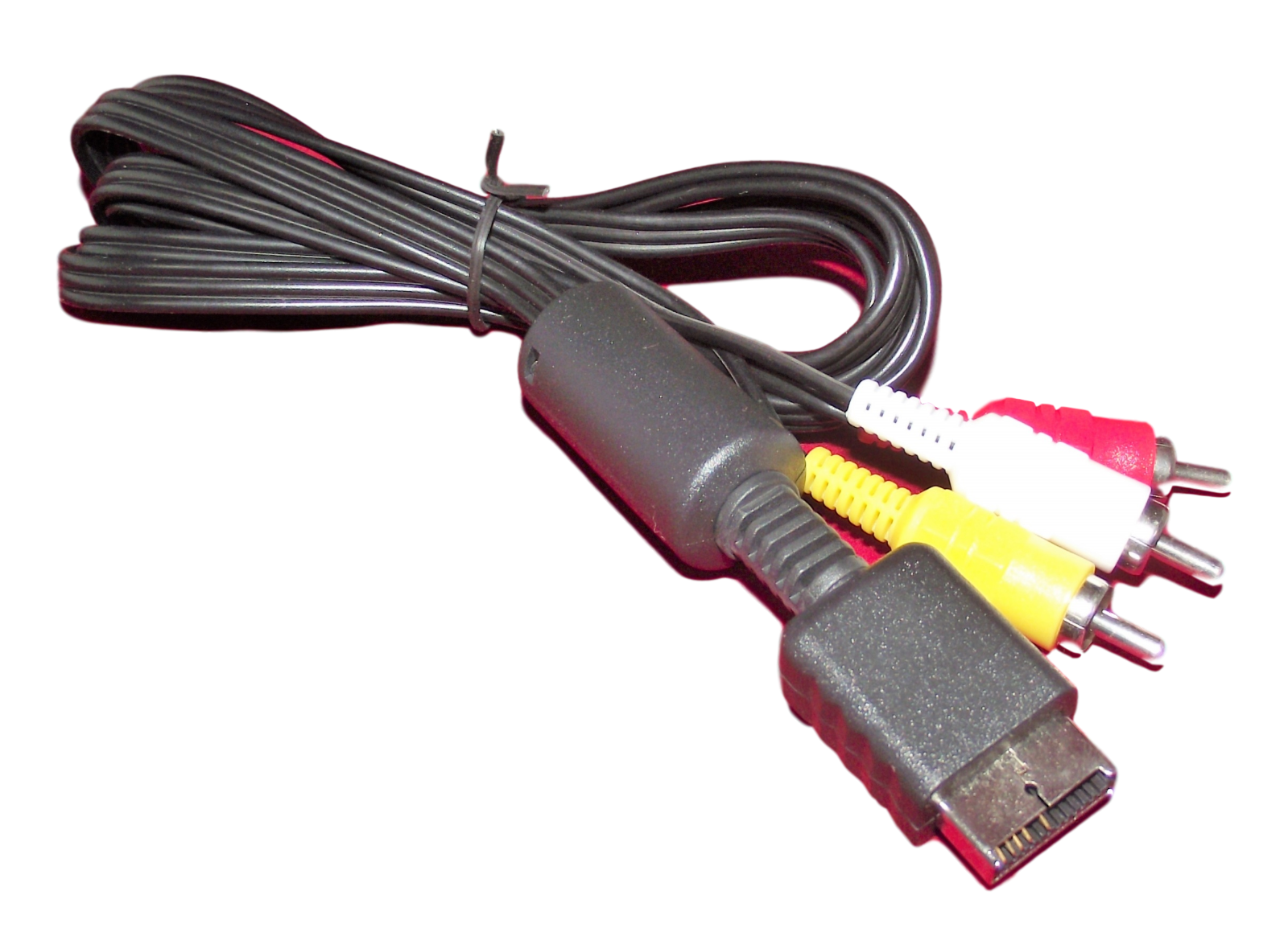 Playstation Console AV Cable Cord PS1 Aftermarket Leads New | eBay ...