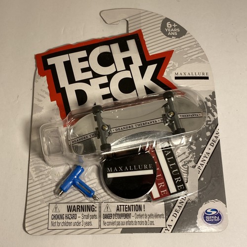 Tech Deck Rare Chrome MaxAllure Fingerboard with Stickers & Mini ...