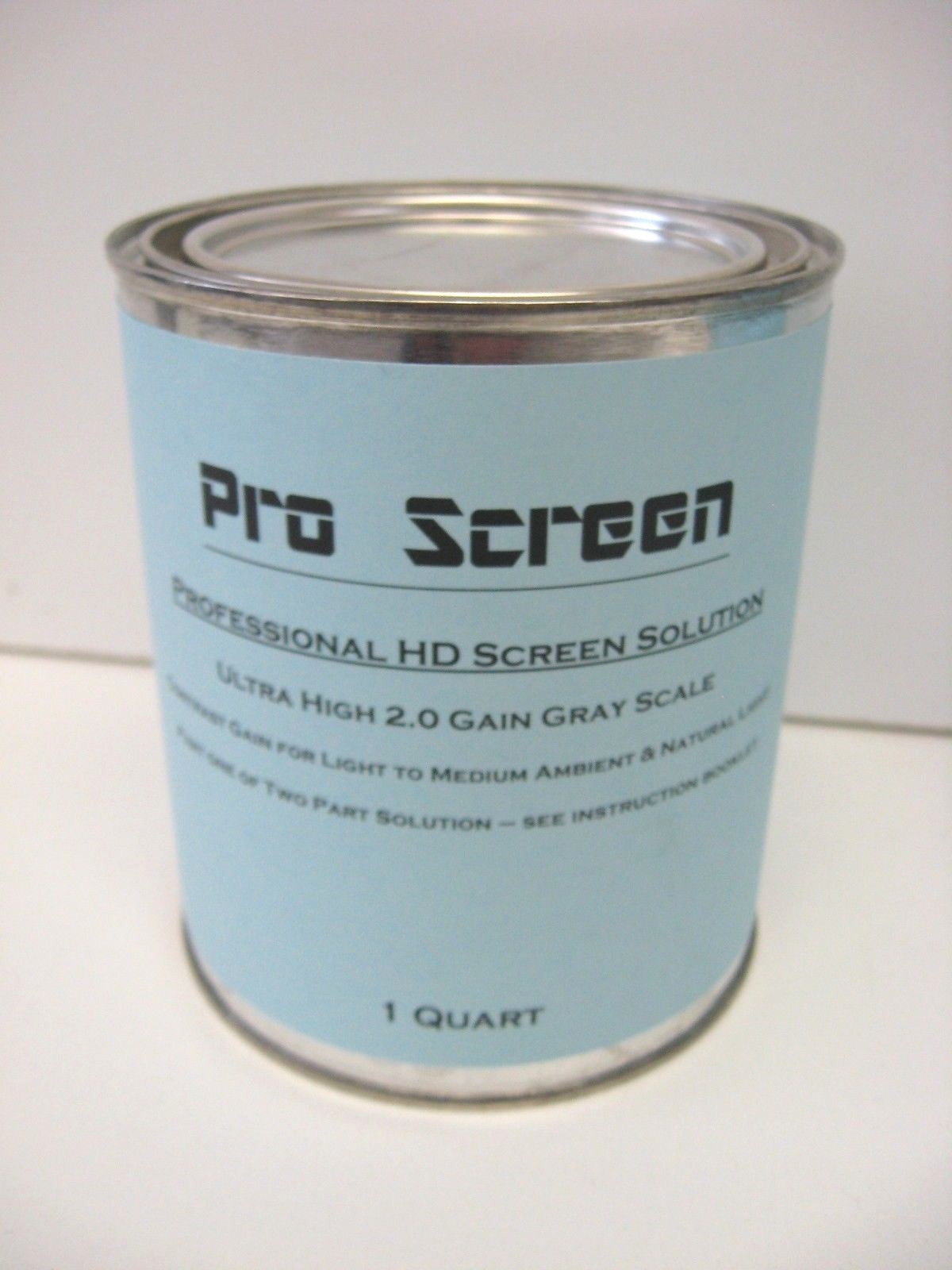 3 QUART CAN HD PROJECTOR / PROJECTION SCREEN PAINT ULTRA HIGH CONTRAST ...
