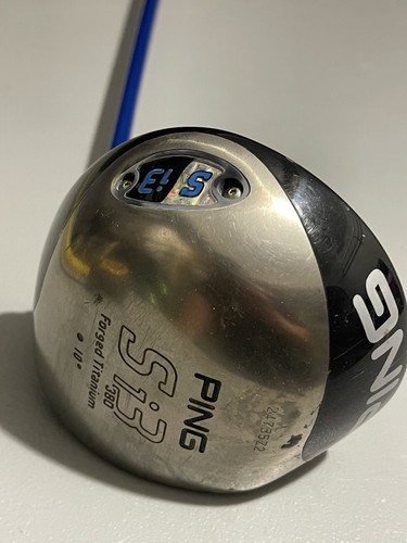 RH PING SI3 FORGED TITANIUM DRIVER 10* STIFF GRAFALLOY BLUE FAIR 45 | eBay