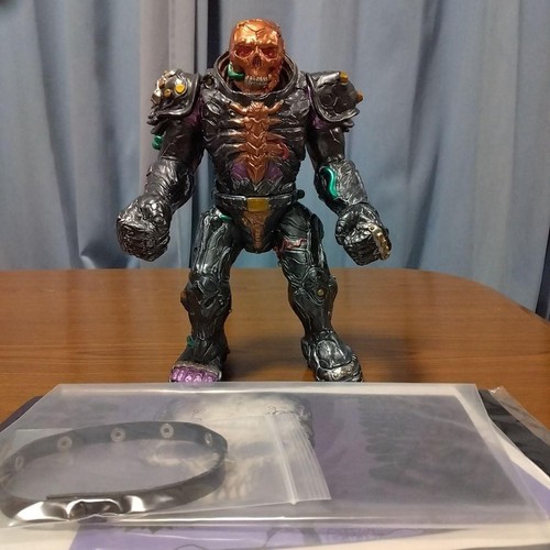 Cicada Toy Skull Borg Painted Black Body Indies | eBay