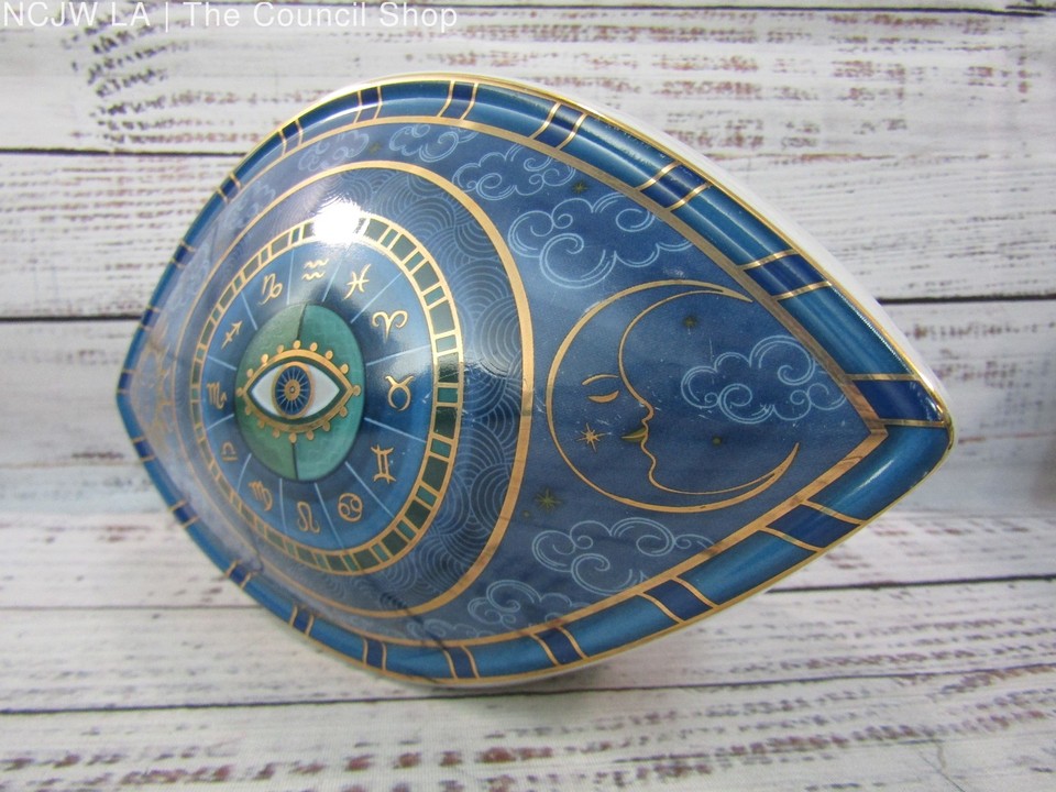 Karma and Luck Celestial Unity Ceramic Evil Eye Zodiac Sculpture | eBay