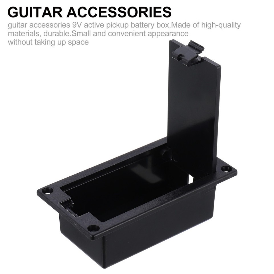 2PCS 9V Battery Box for Guitar Bass Pickup Replacement Battery ...